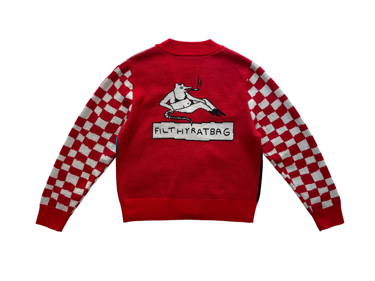 WAH-WAH x FILTHY RATBAG - CARDIGAN – WAH-WAH AUSTRALIA