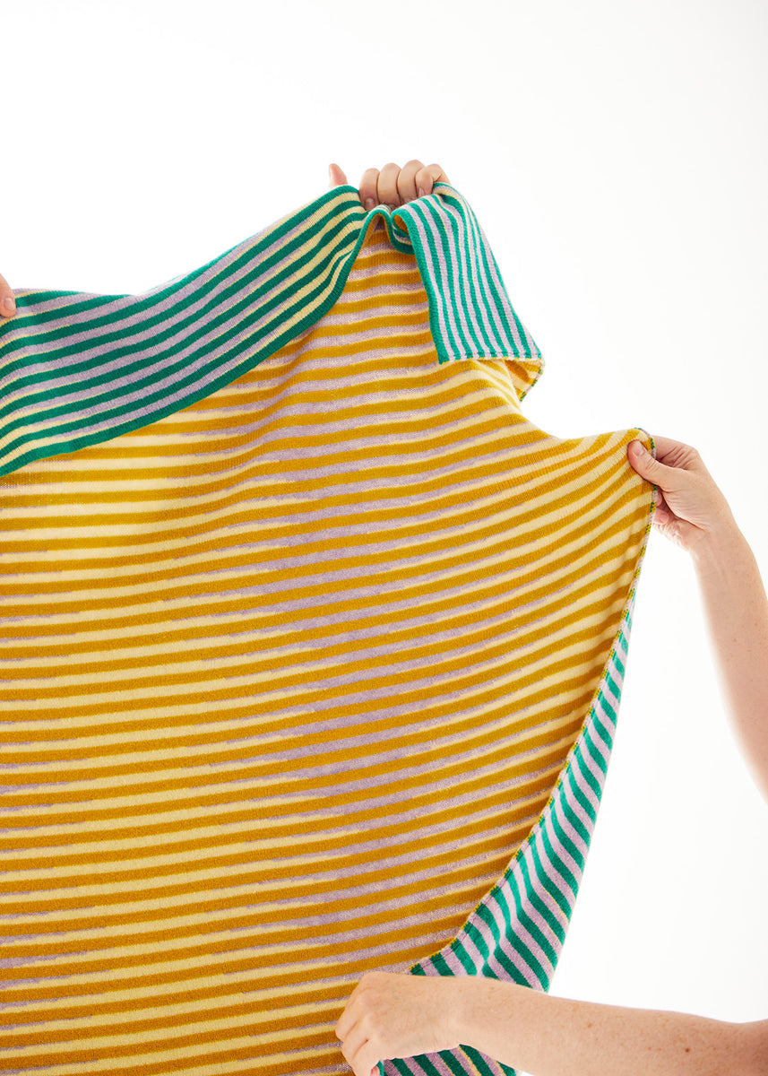 GOOD VIBRATIONS THROW - LILAC FOREST – WAH-WAH AUSTRALIA